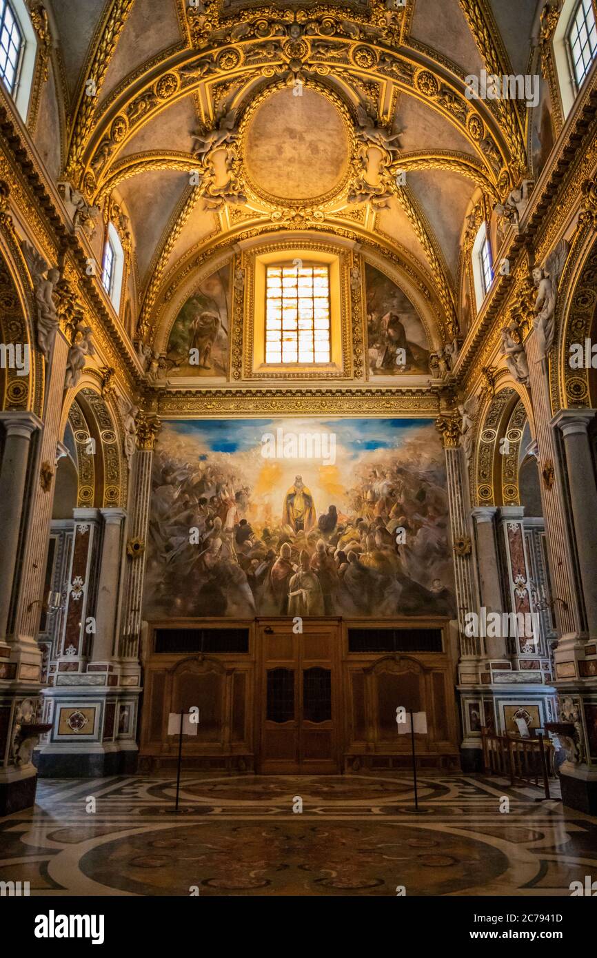 Benedictine abbey of monte cassino hi-res stock photography and images ...