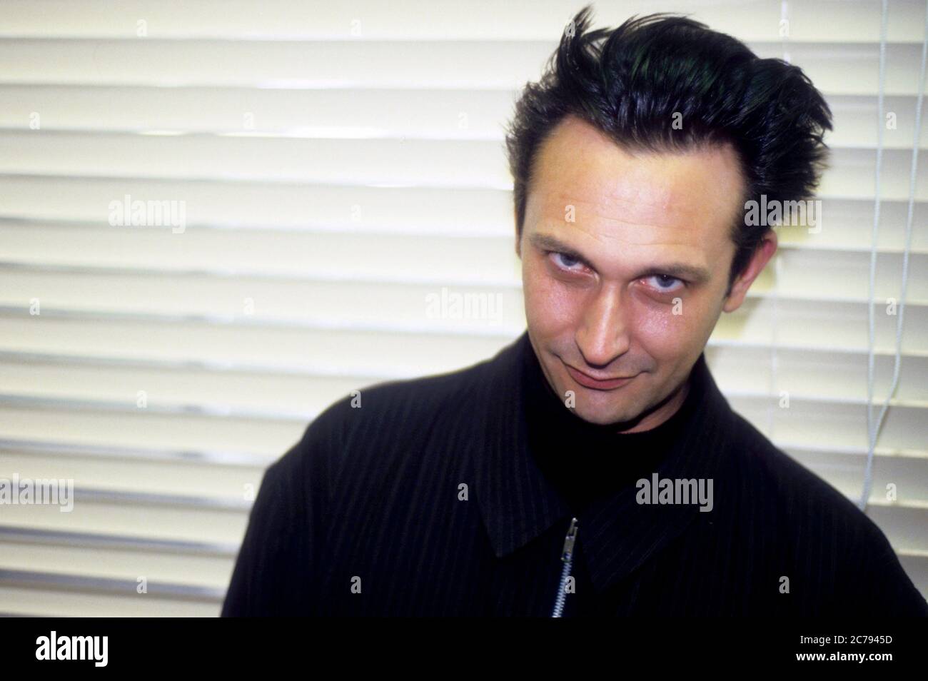 Stephen Mallinder of Cabaret Voltaire at a photocall on EMI Records ...