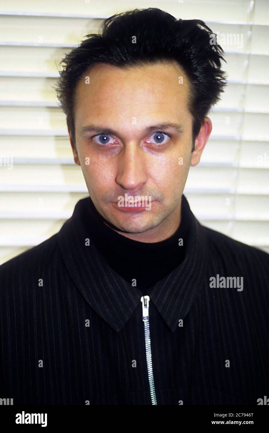 Stephen Mallinder of Cabaret Voltaire at a photocall on EMI Records ...