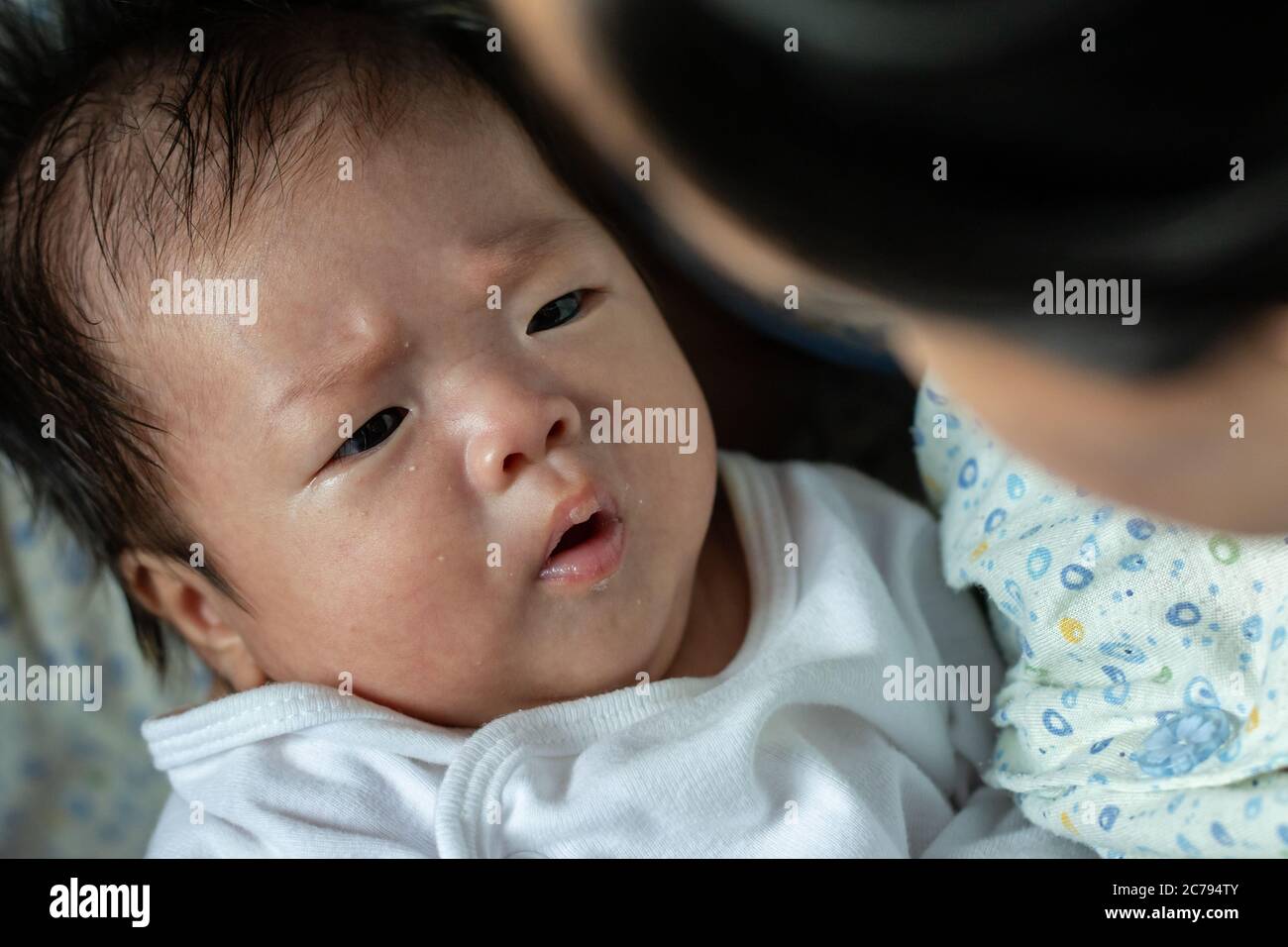 Local lifestyle of Asia Chinese Baby newborn, New family and baby ...