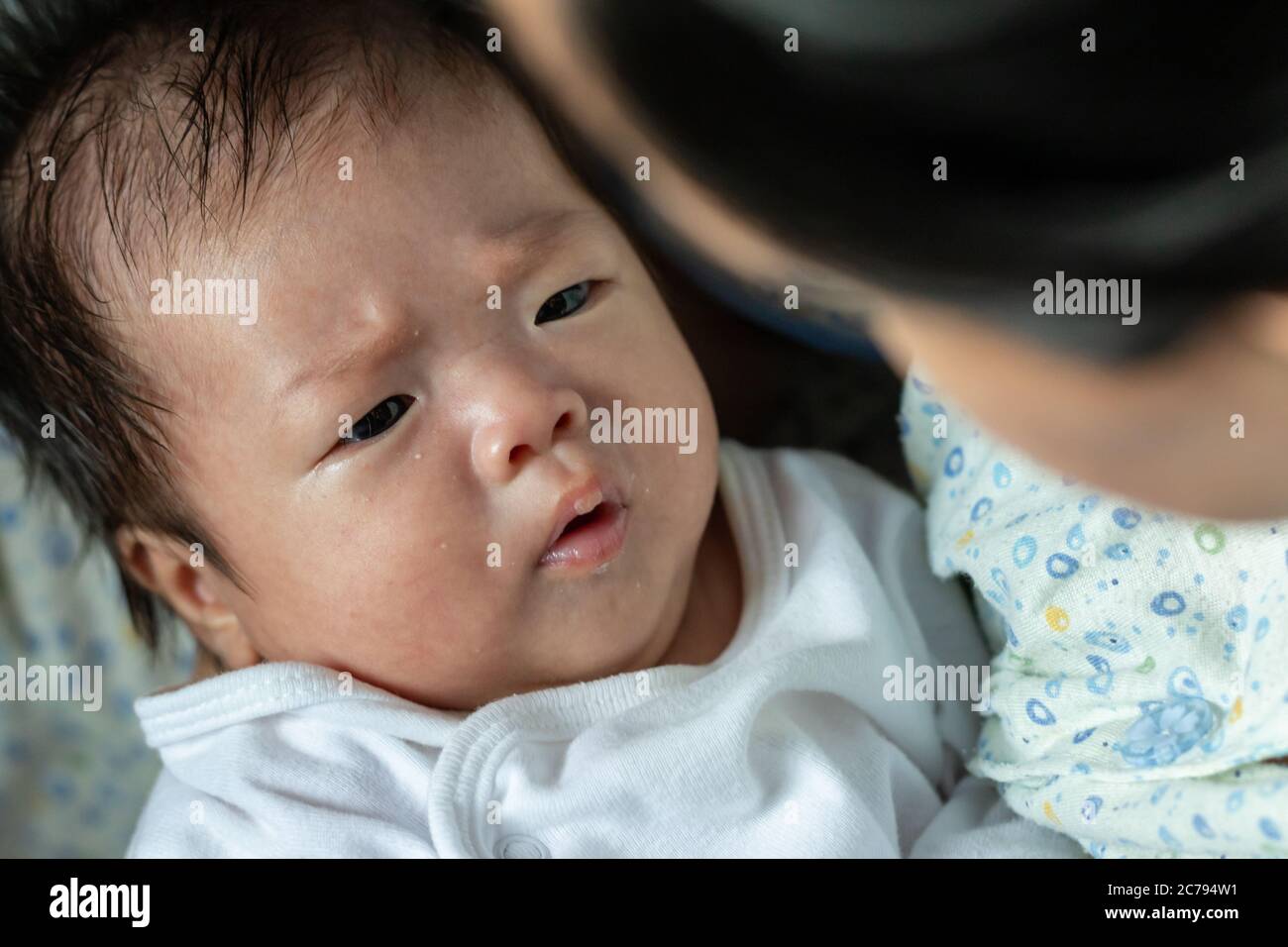 Local lifestyle of Asia Chinese Baby newborn, New family and baby ...