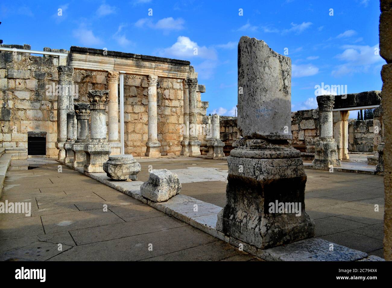 Capernaum archeology hi-res stock photography and images - Alamy