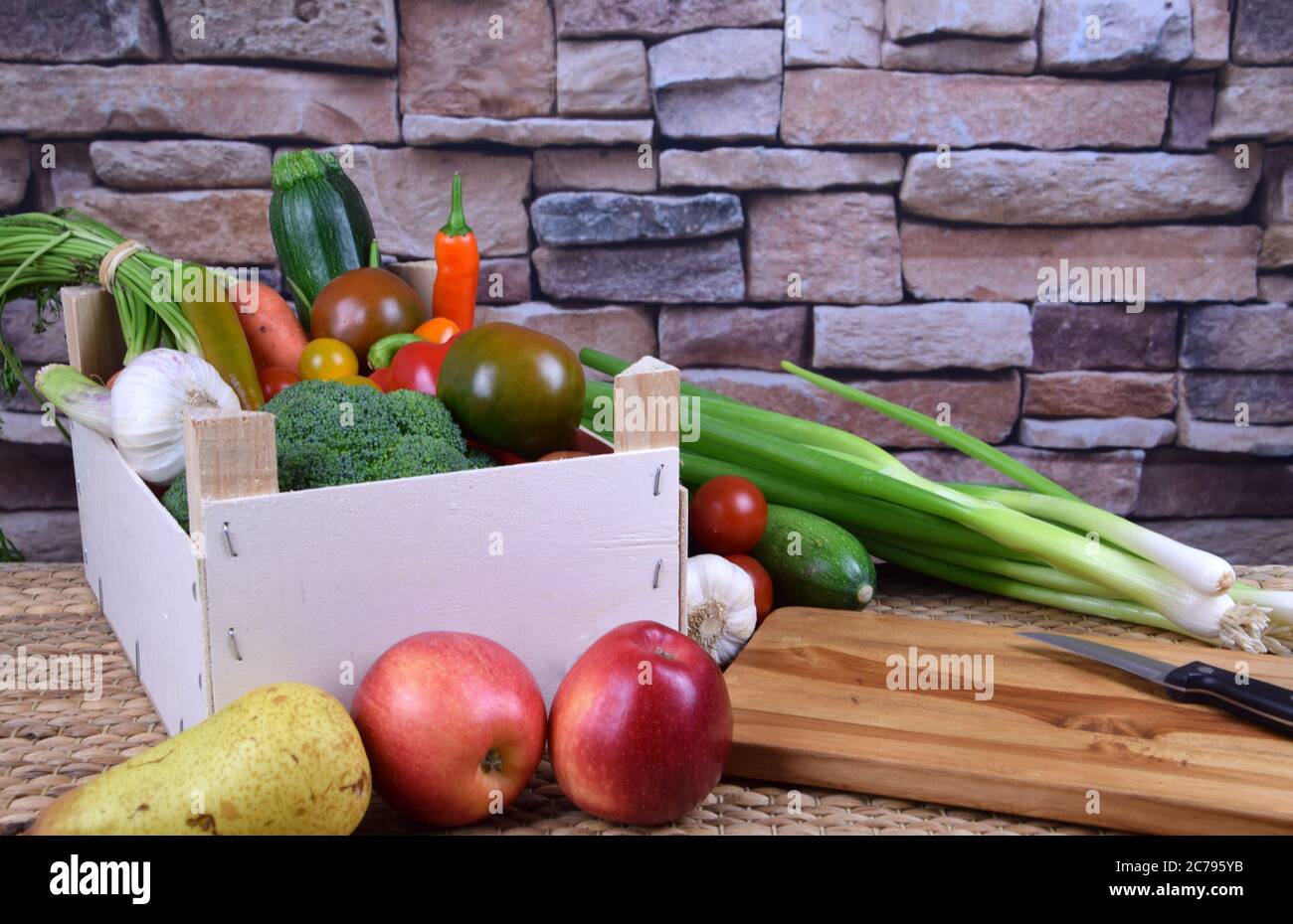 Vegetables ready for cooking hi-res stock photography and images - Alamy
