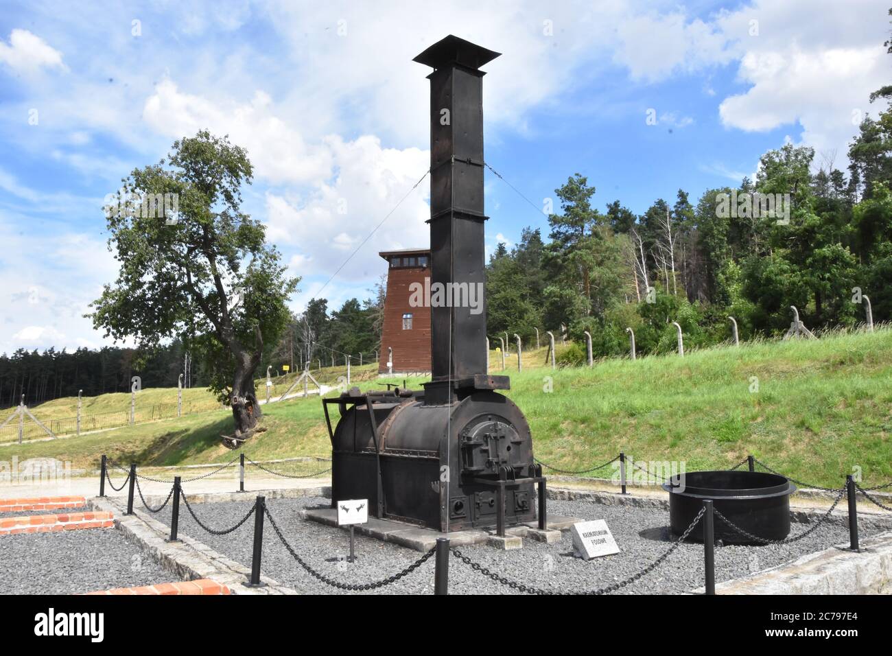 July 15, 2020, Rogoznica, Dolny Slask, Poland: The Gross-Rosen camp was ...