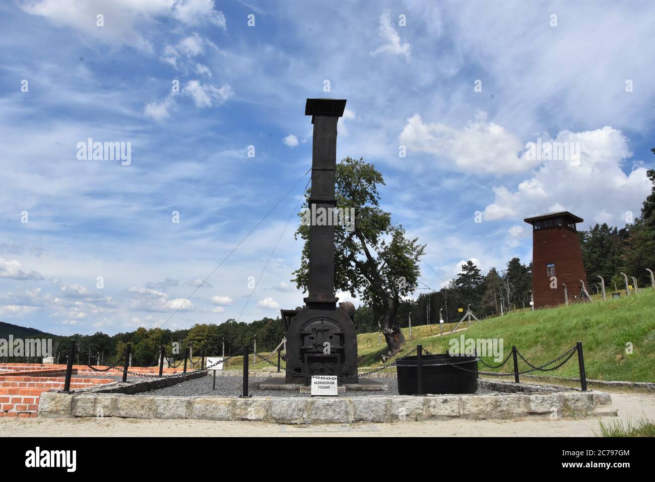 July 15, 2020, Rogoznica, Dolny Slask, Poland: The Gross-Rosen camp was ...