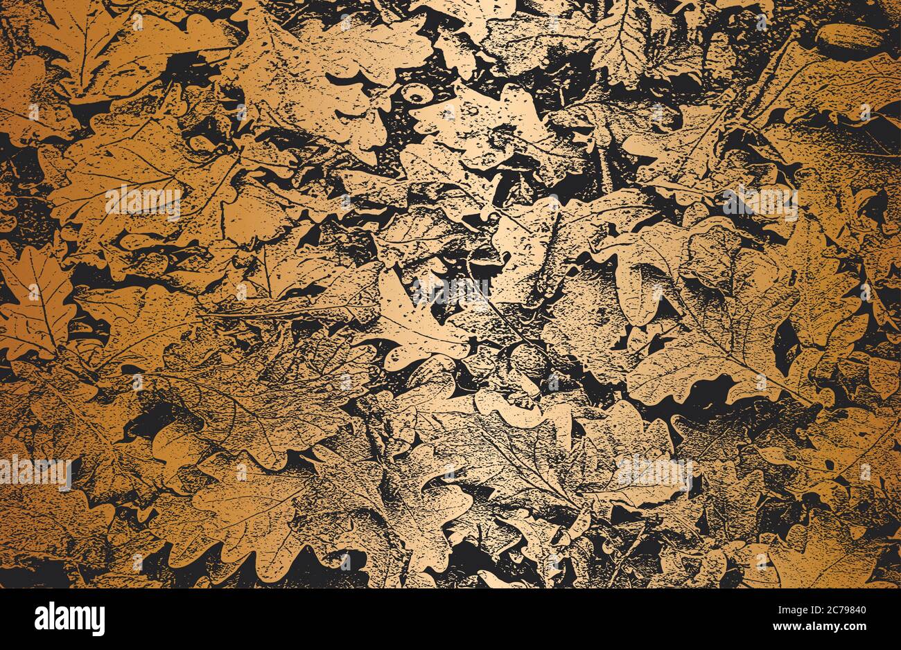 Gold leaf overlay hi-res stock photography and images - Alamy