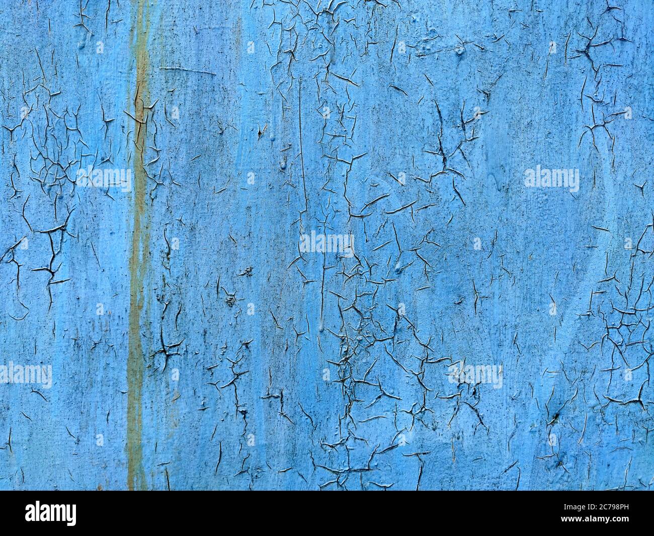 Corroded metal background. Rusted blue painted metal wall. Rusty metal ...