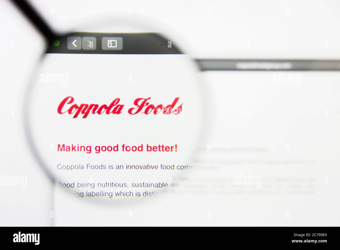 Coppola foods hi-res stock photography and images - Alamy