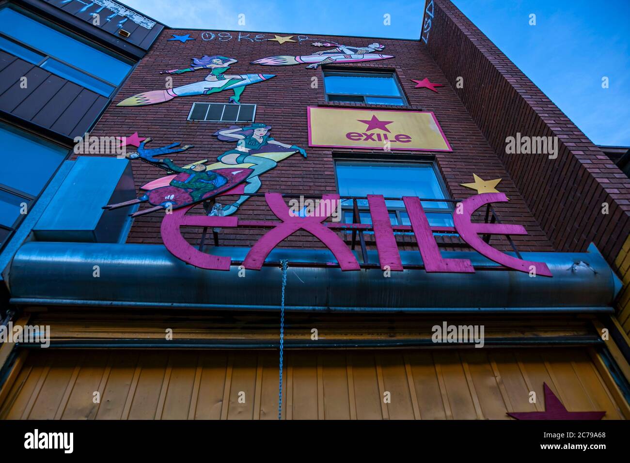Kensington market, Toronto, Canada, November 2010 - One of the various ...