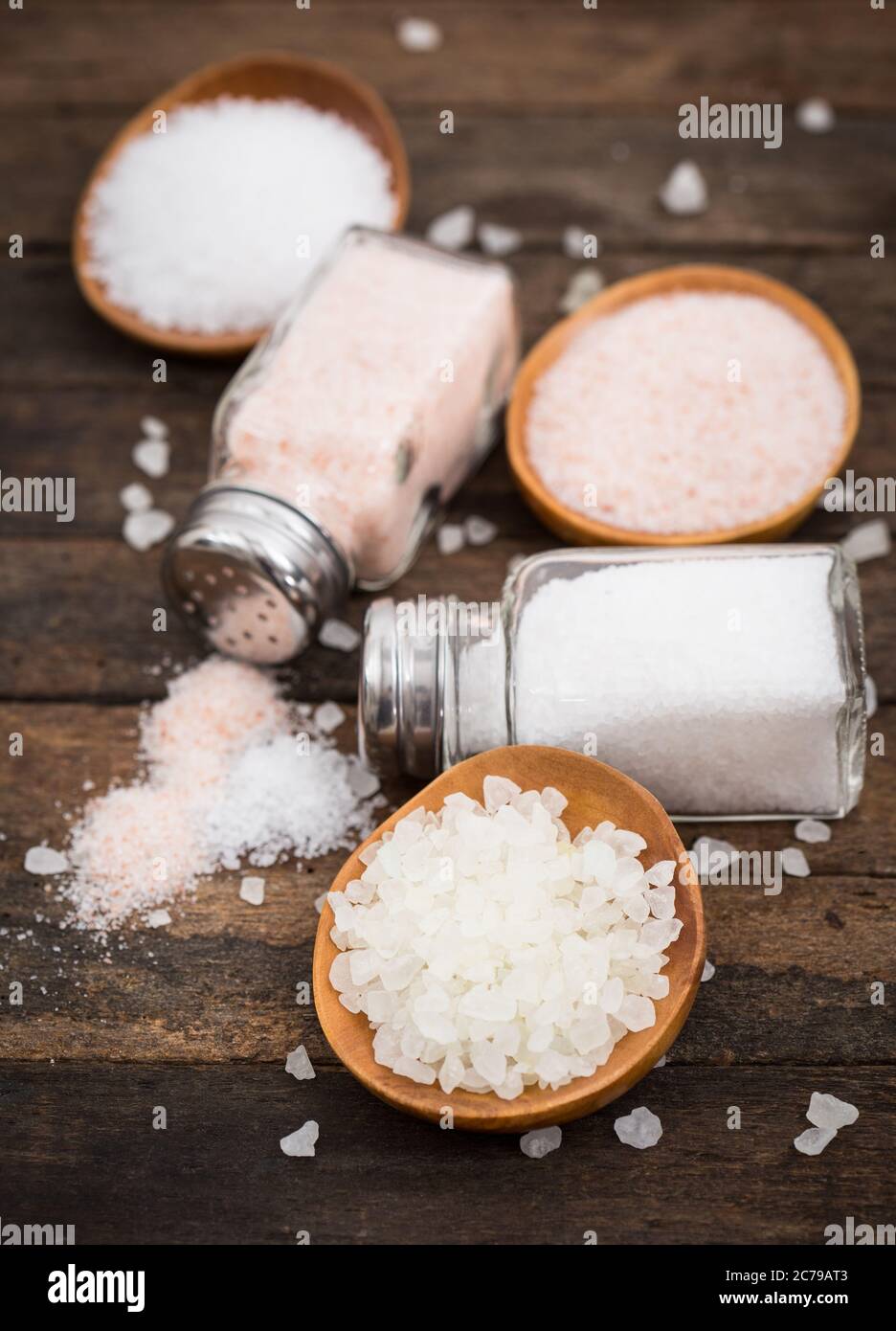 Different types of salt hi-res stock photography and images - Alamy