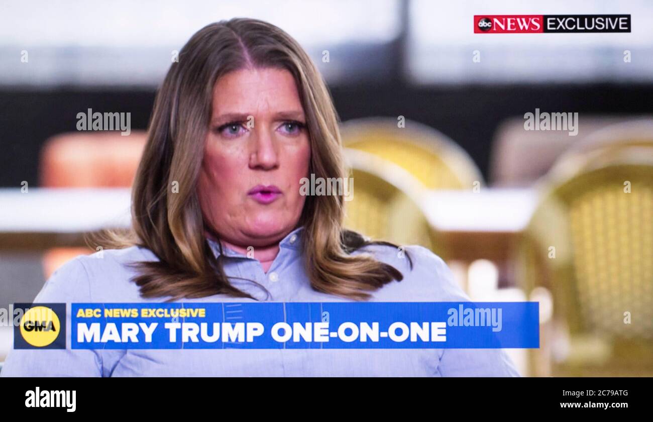 New York, New York, USA. 15th July, 2020. A screen grab from the 'Good ...
