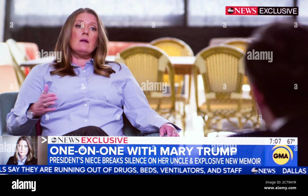 New York, New York, USA. 15th July, 2020. A screen grab from the 'Good ...