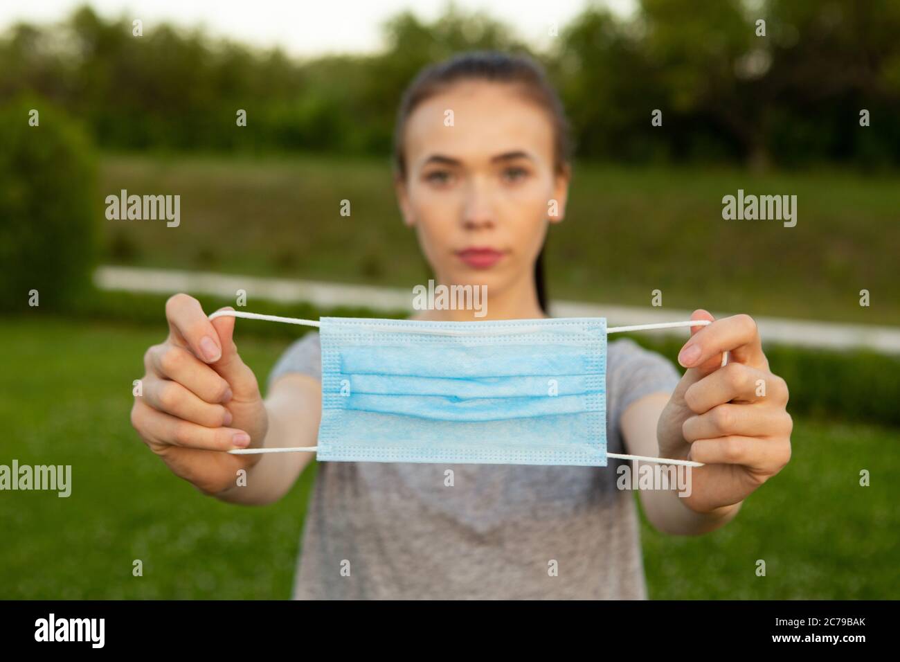 Blue mask hi-res stock photography and images - Alamy