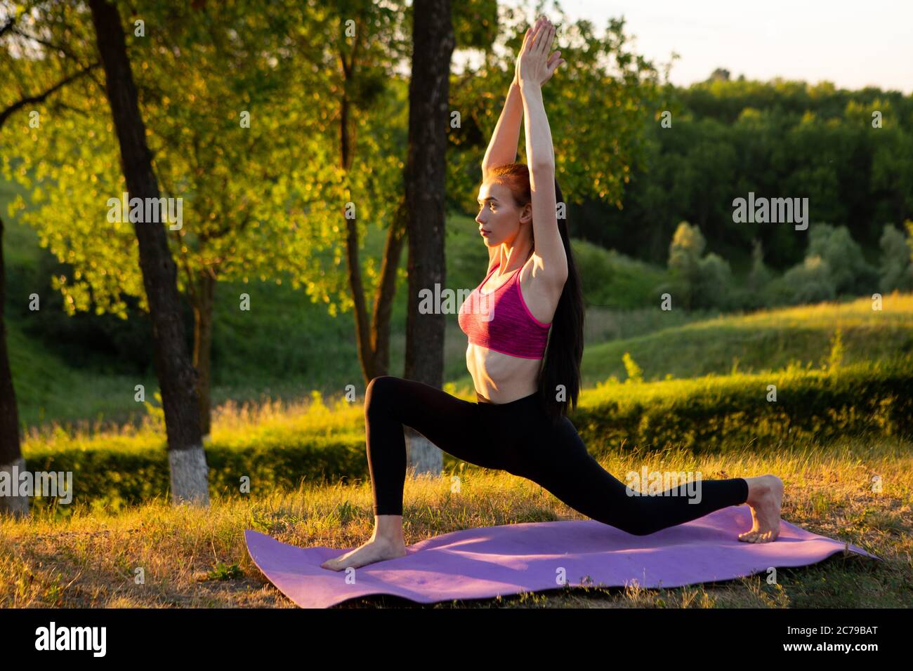Exercise in the morning hi-res stock photography and images - Alamy