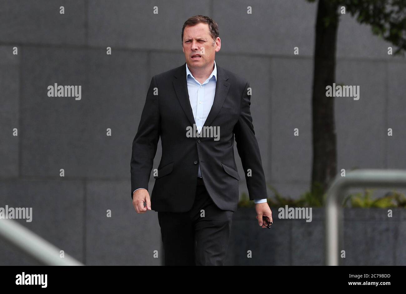 Former minister for agriculture Barry Cowen arriving at the Convention ...