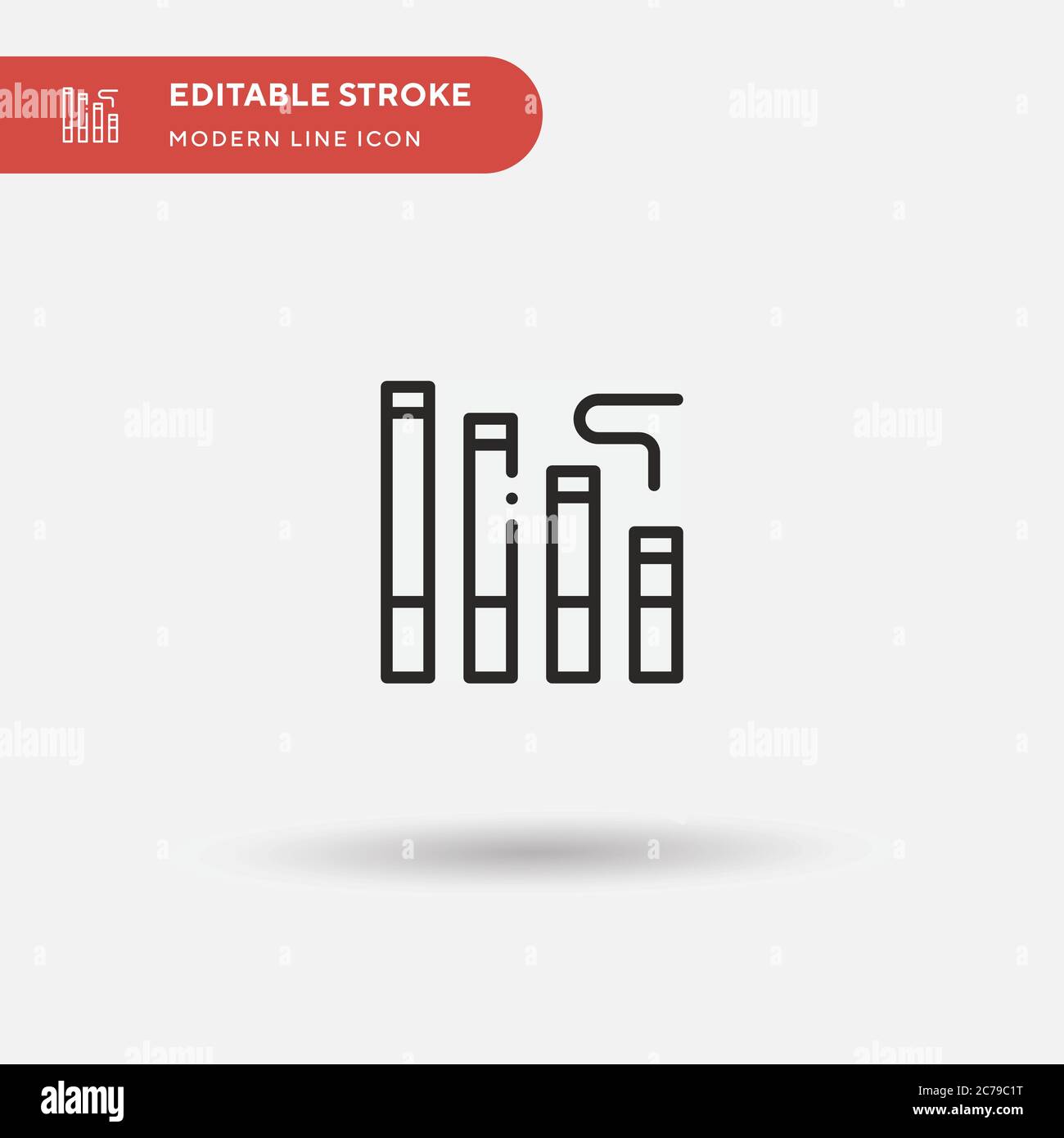 Reduction Simple vector icon. Illustration symbol design template for ...