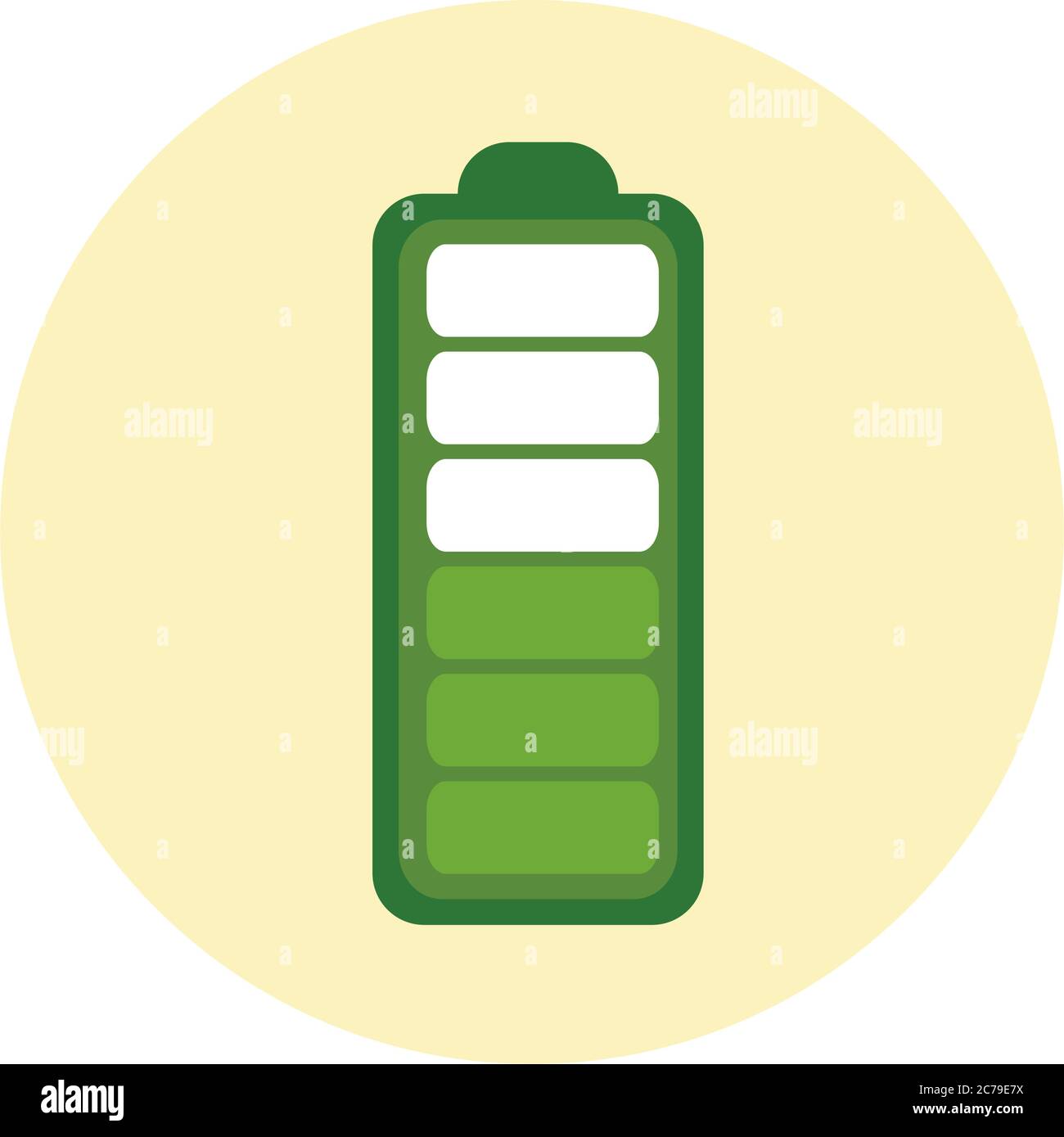 green battery icon vector design Stock Vector Image & Art - Alamy
