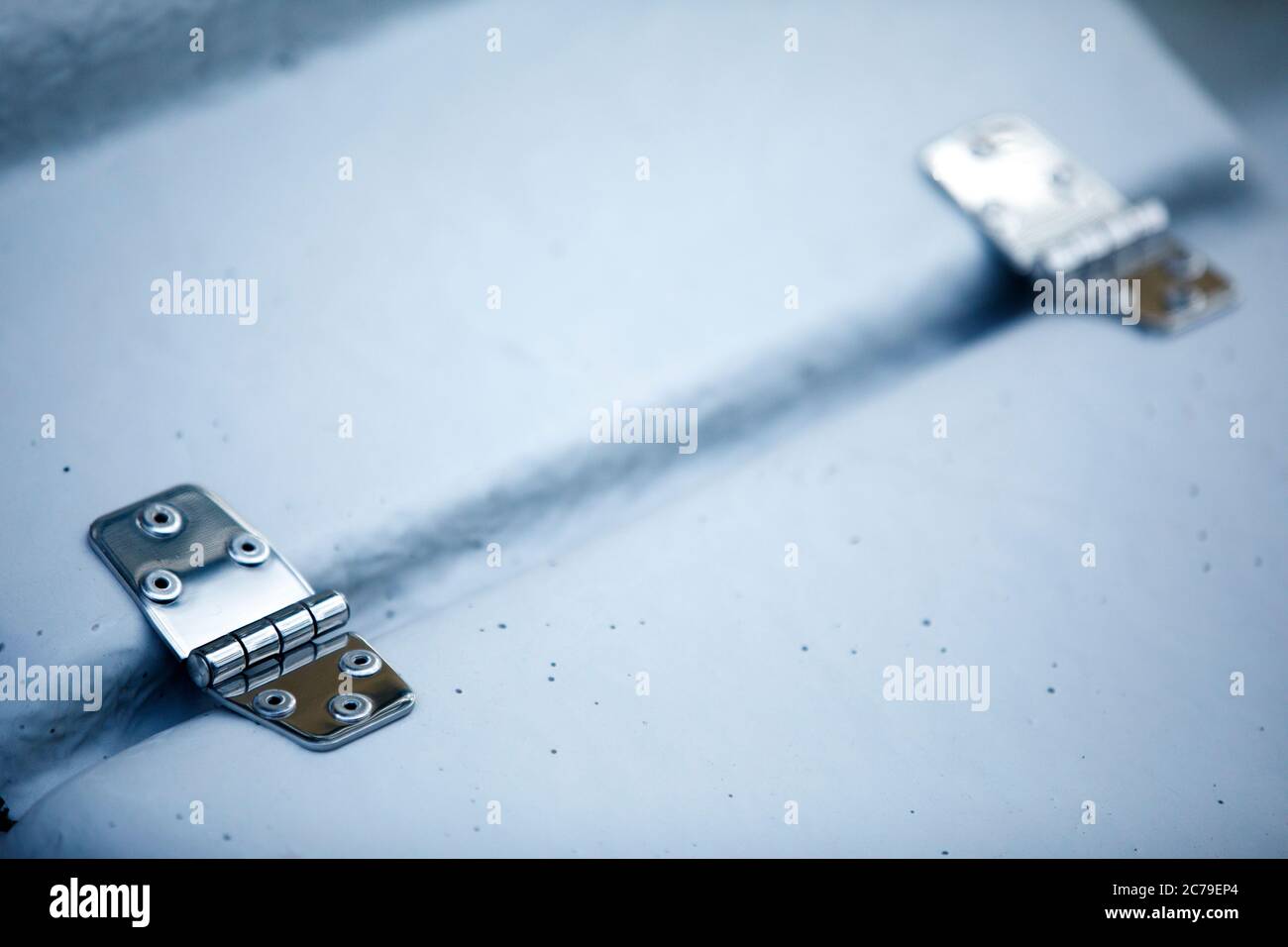 Two metal hinges hi-res stock photography and images - Alamy