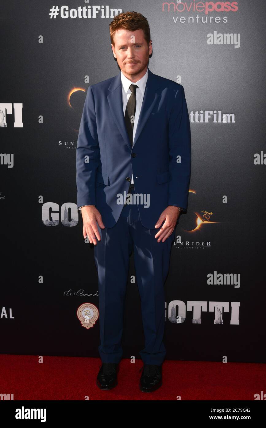 Kevin Connolly attends the New York Premiere of "Gotti" at SVA Theater ...