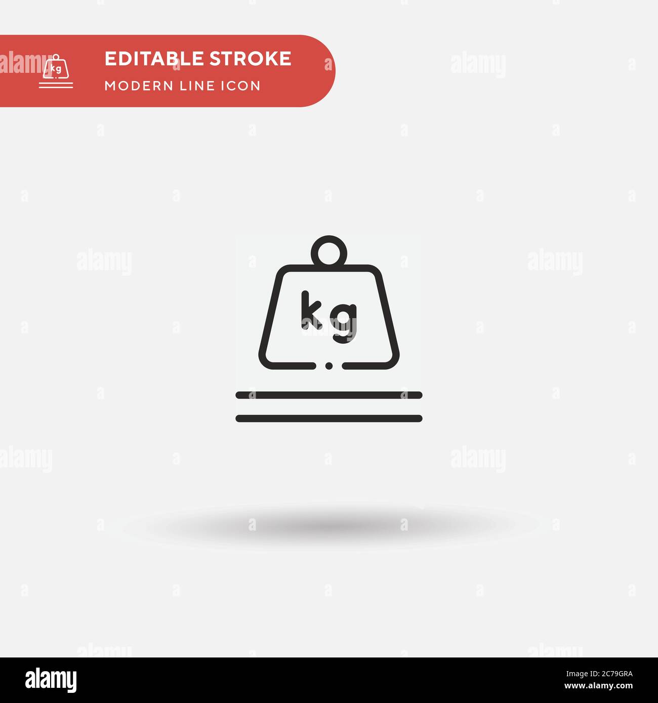 Weighting vector vectors hi-res stock photography and images - Alamy