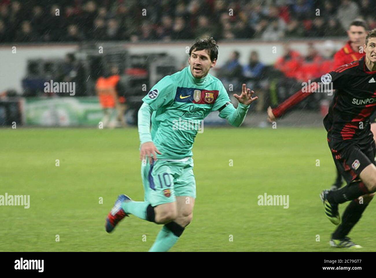 Lionel messi bayer leverkusen 2012 hi-res stock photography and images ...