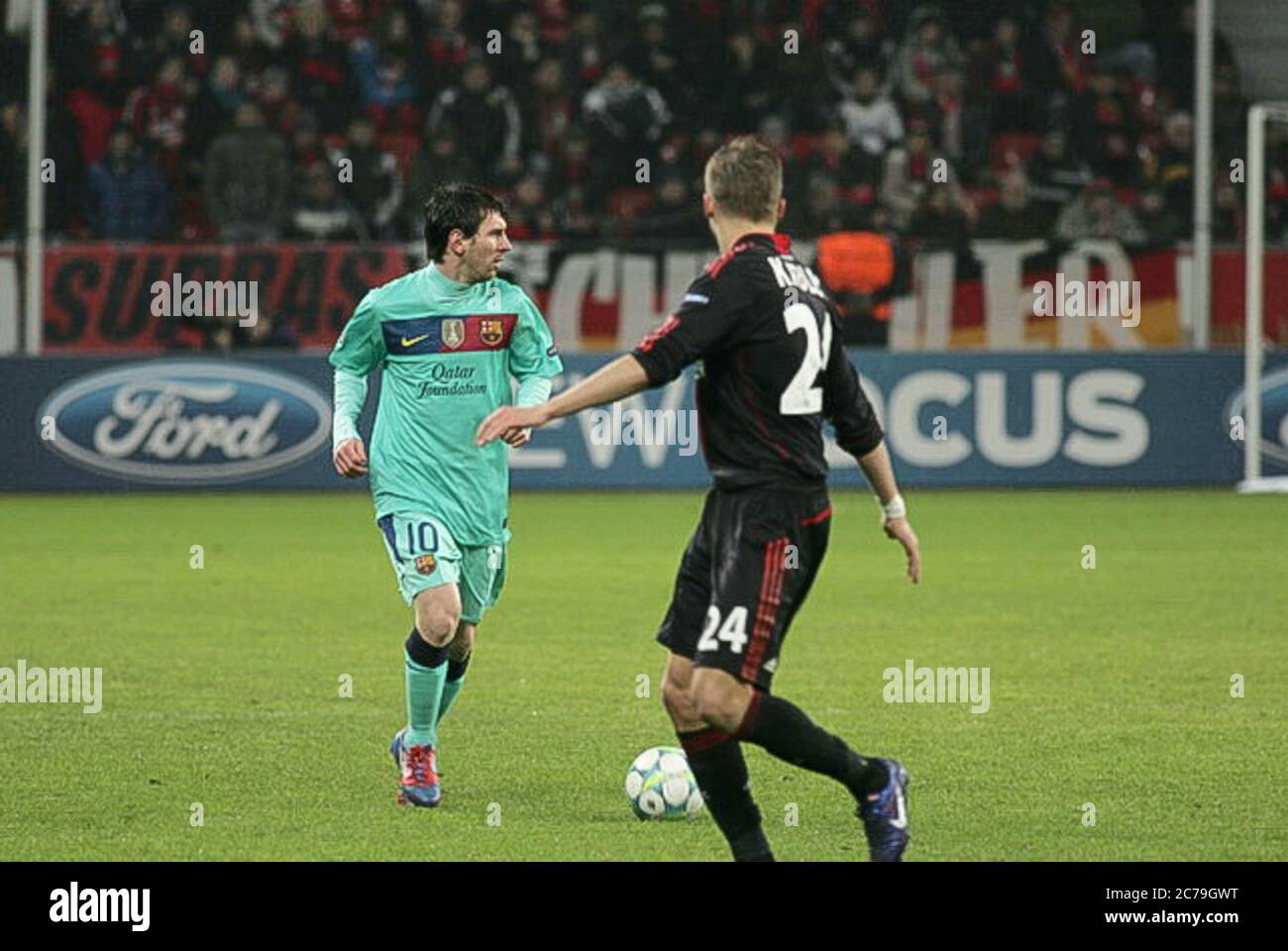 Lionel messi bayer leverkusen 2012 hi-res stock photography and images ...