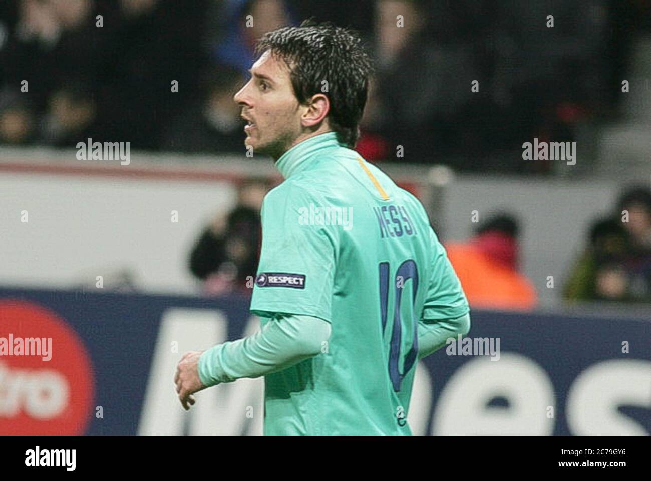Lionel messi bayer leverkusen 2012 hi-res stock photography and images ...