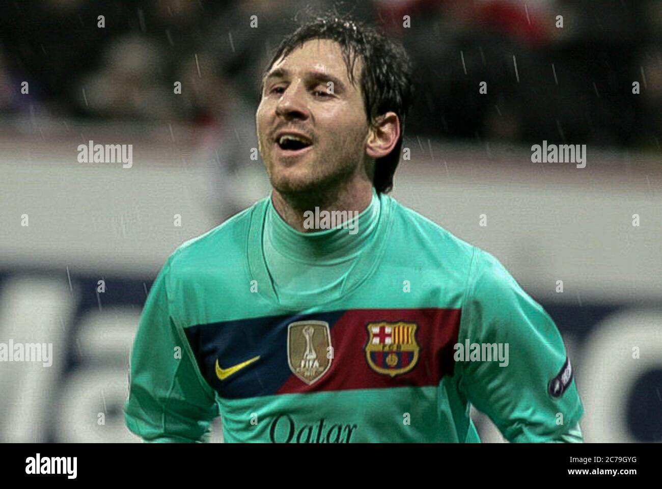 Lionel messi bayer leverkusen 2012 hi-res stock photography and images ...