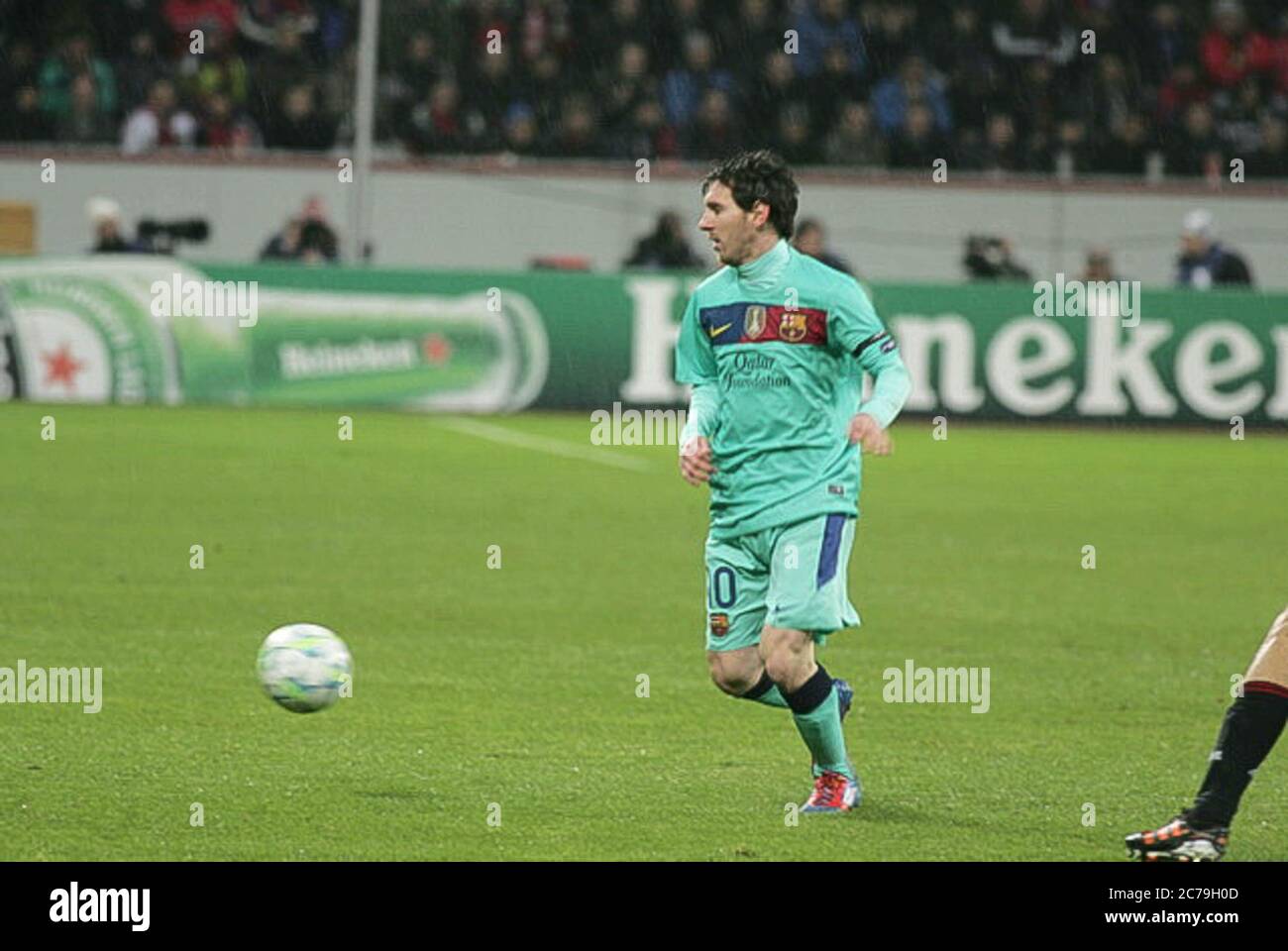 Lionel messi bayer leverkusen 2012 hi-res stock photography and images ...