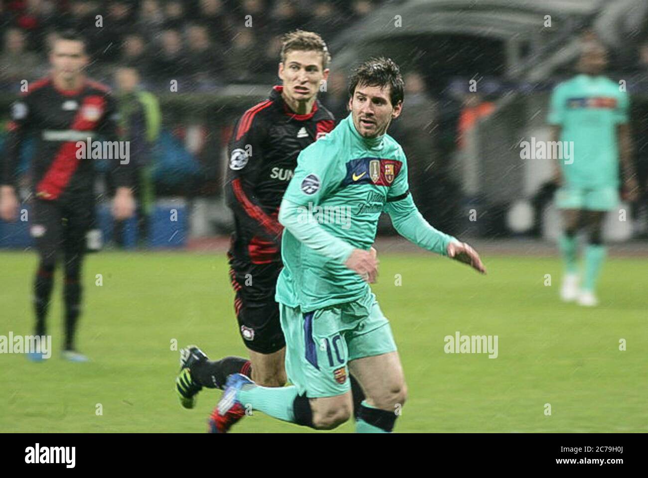 Lionel messi bayer leverkusen 2012 hi-res stock photography and images ...