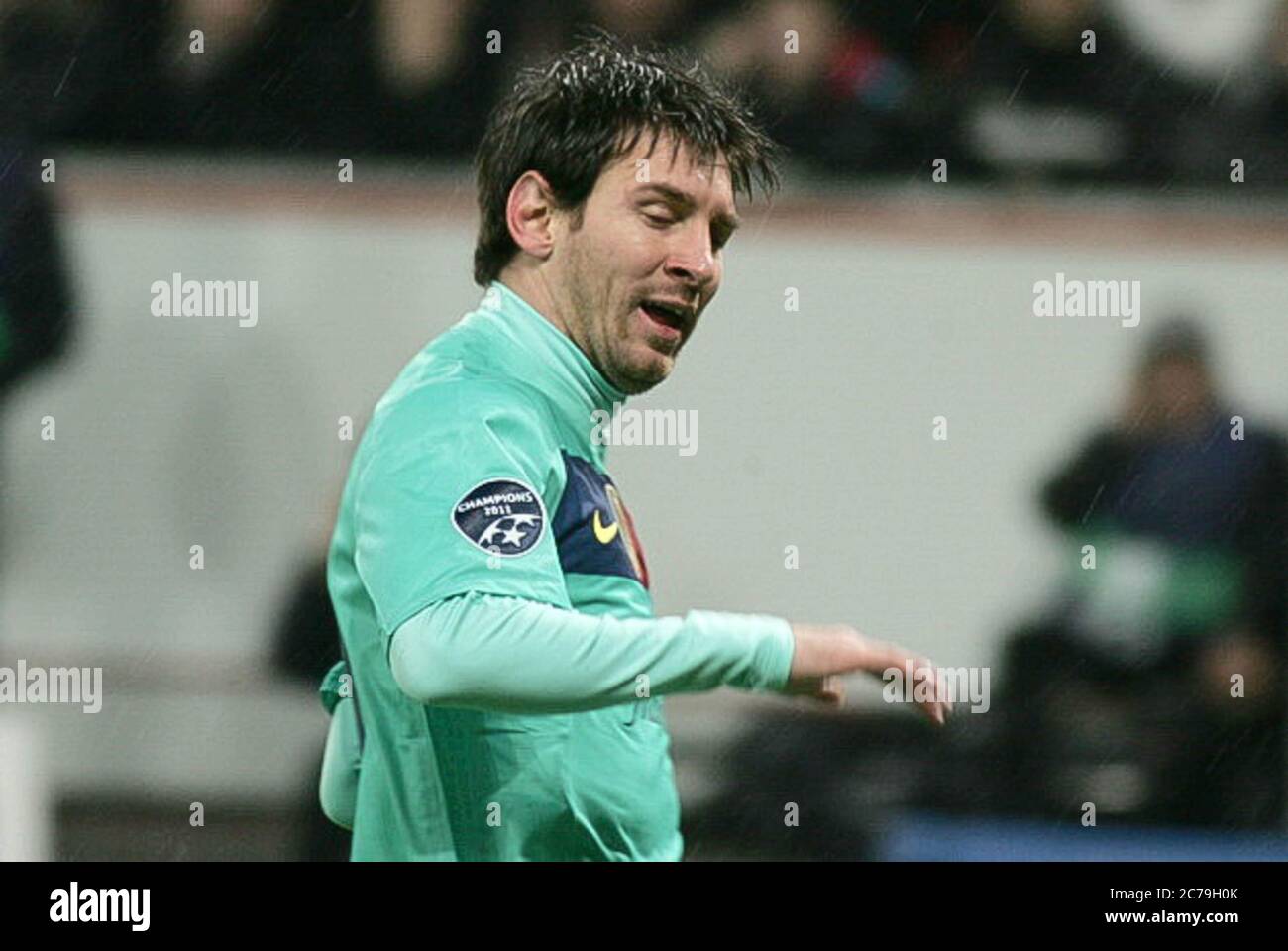 Lionel messi bayer leverkusen 2012 hi-res stock photography and images ...
