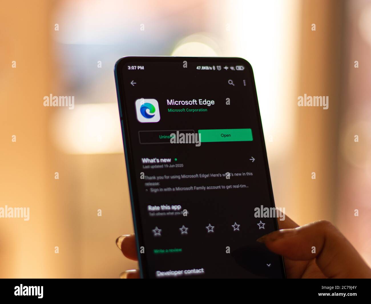 Microsoft edge symbol hi-res stock photography and images - Alamy