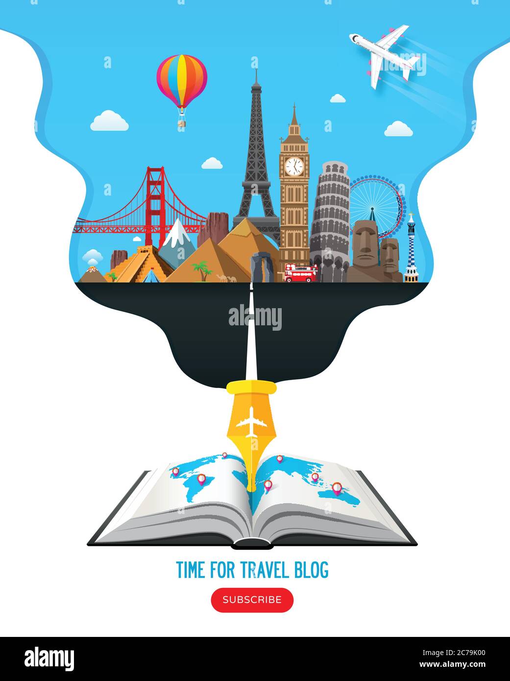 Blog Banner Vector High Resolution Stock Photography and Images - Alamy