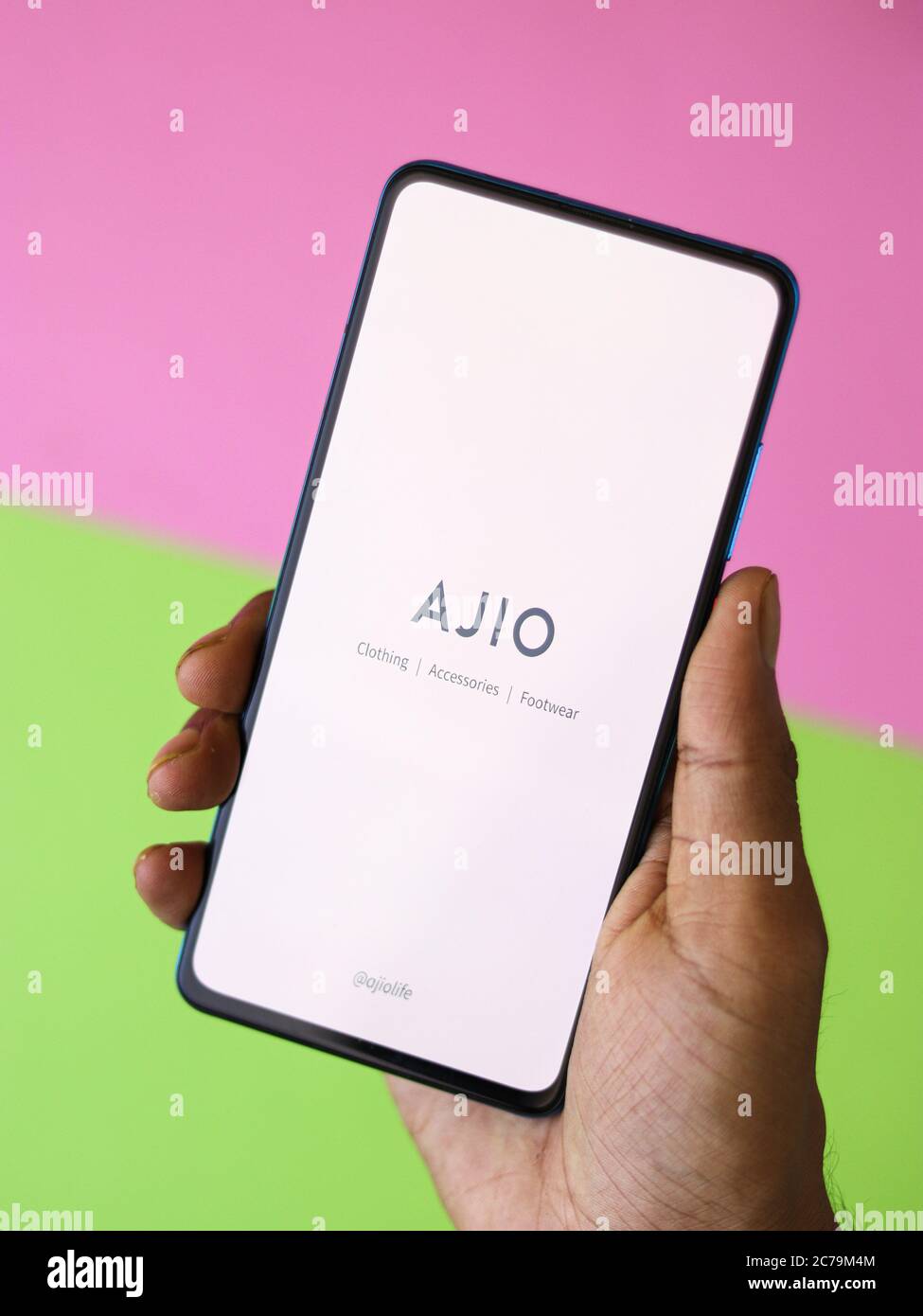 Ajio logo hi-res stock photography and images - Alamy