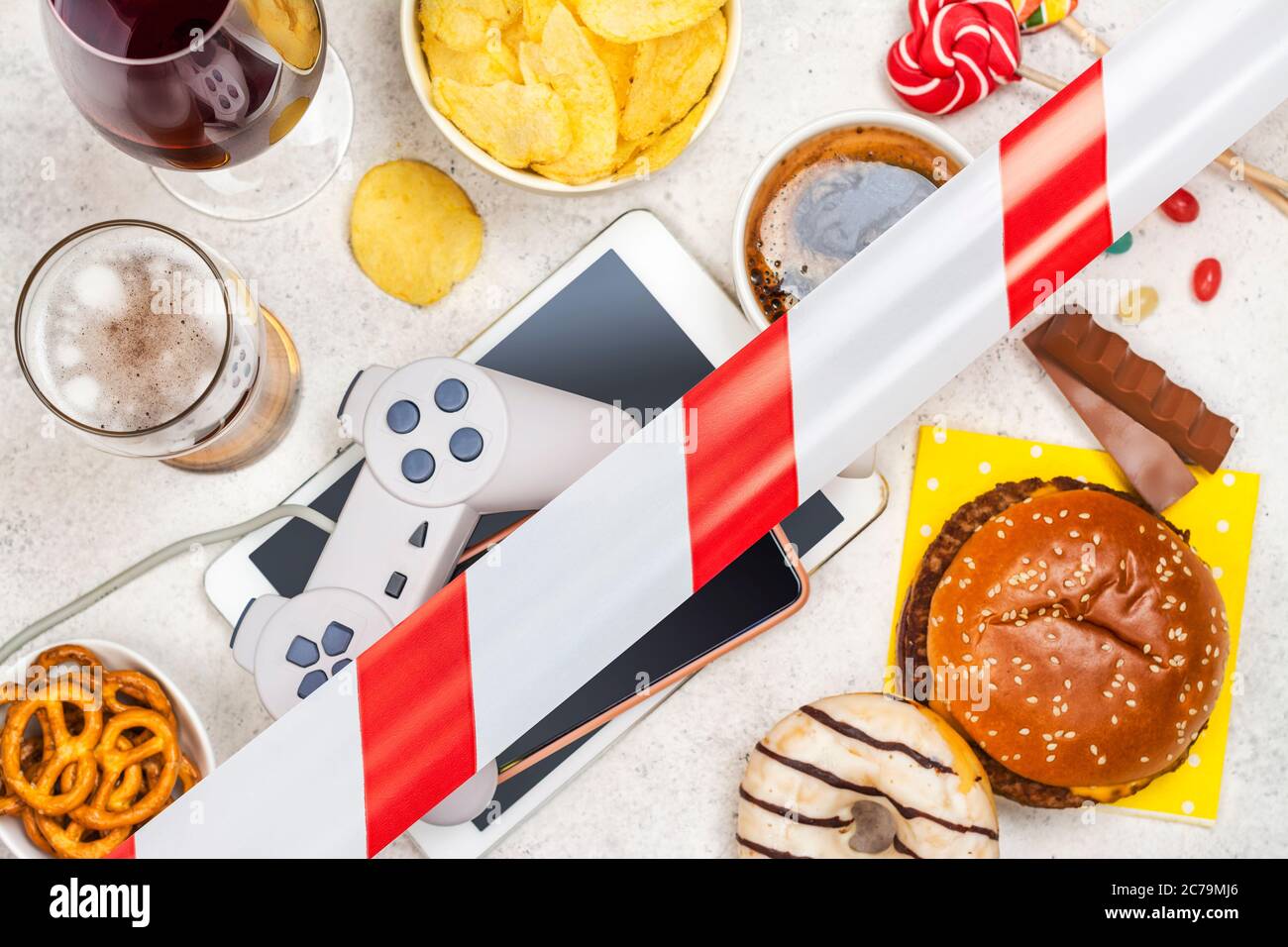 Dopamine fasting background Stock Photo - Alamy