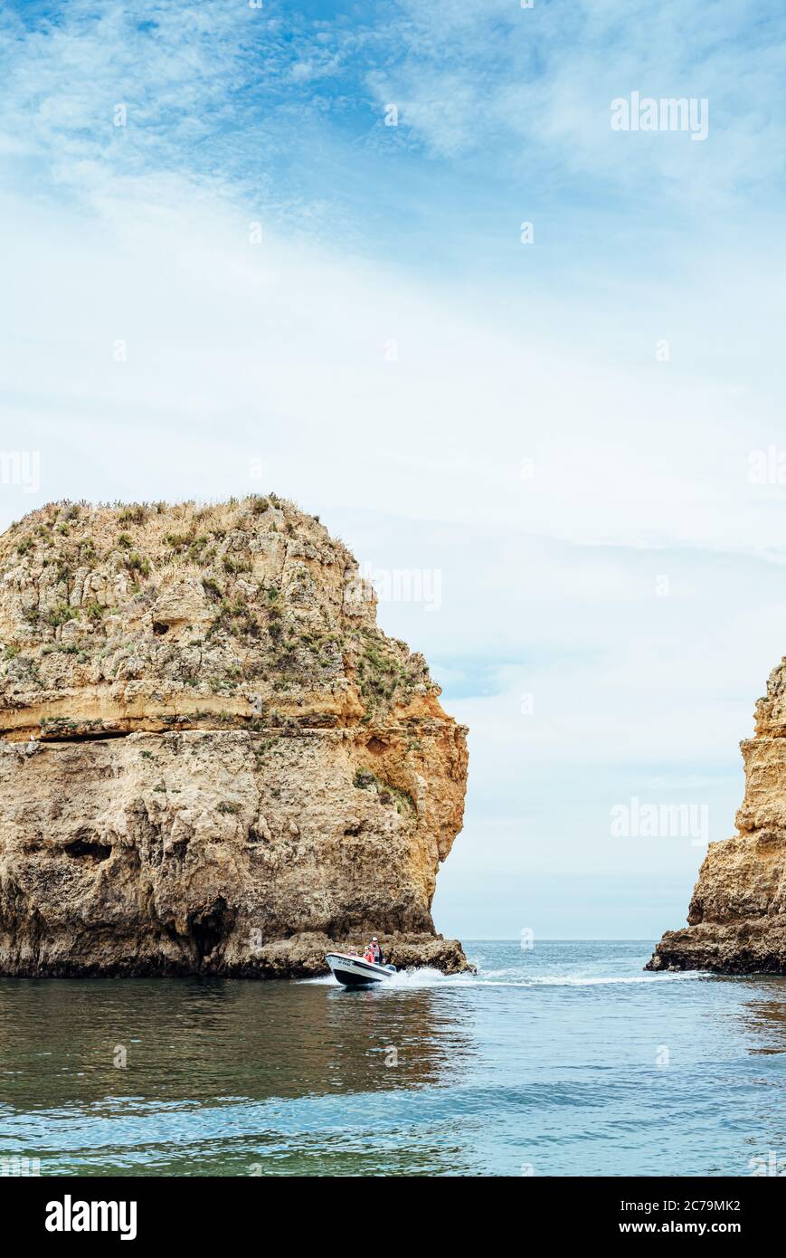 Limestone cave pillar sea hi-res stock photography and images - Alamy