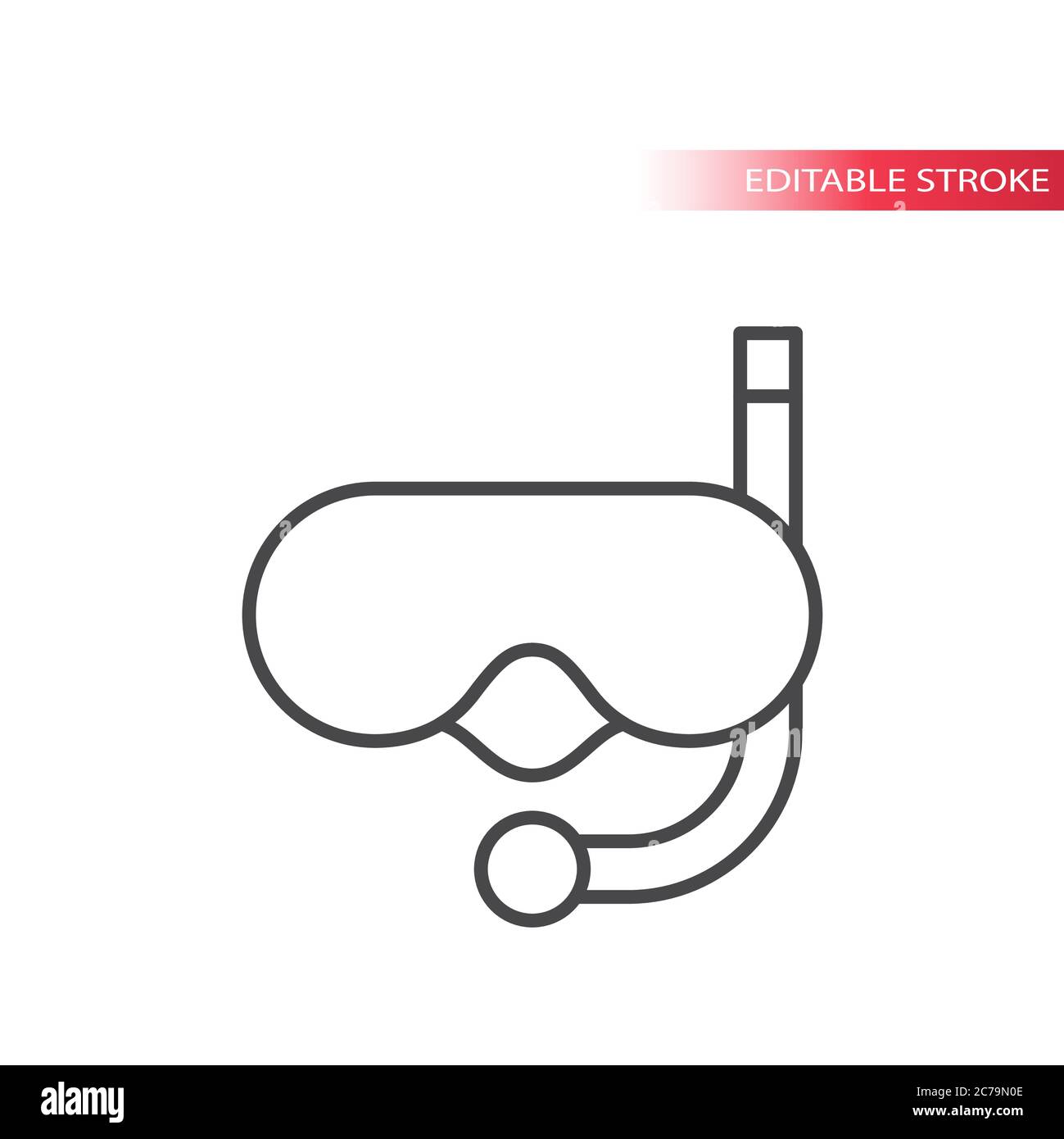 Snorkel vector hi-res stock photography and images - Alamy