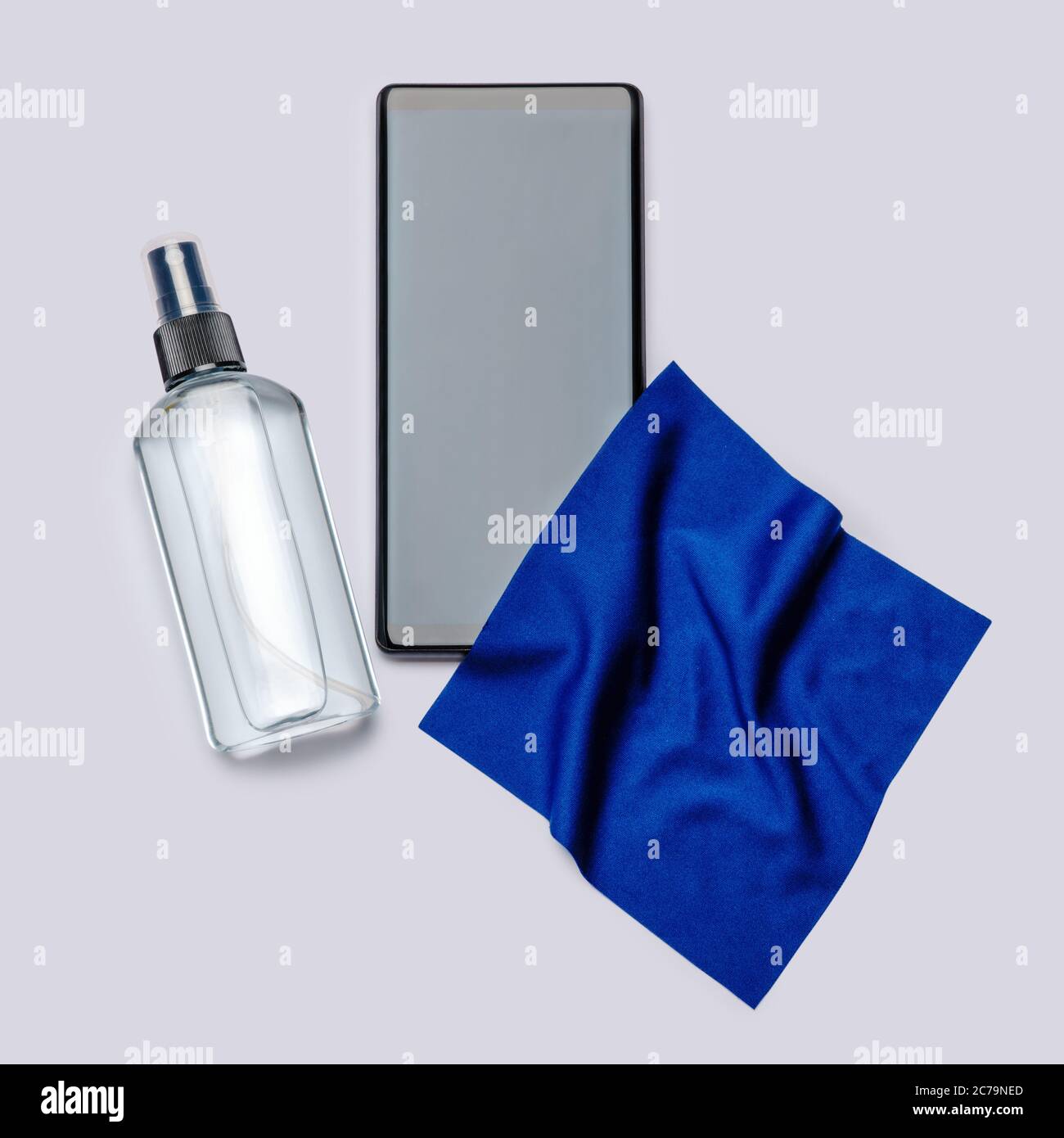 Protection or sanitation against viruses or germs - mobile phone ...