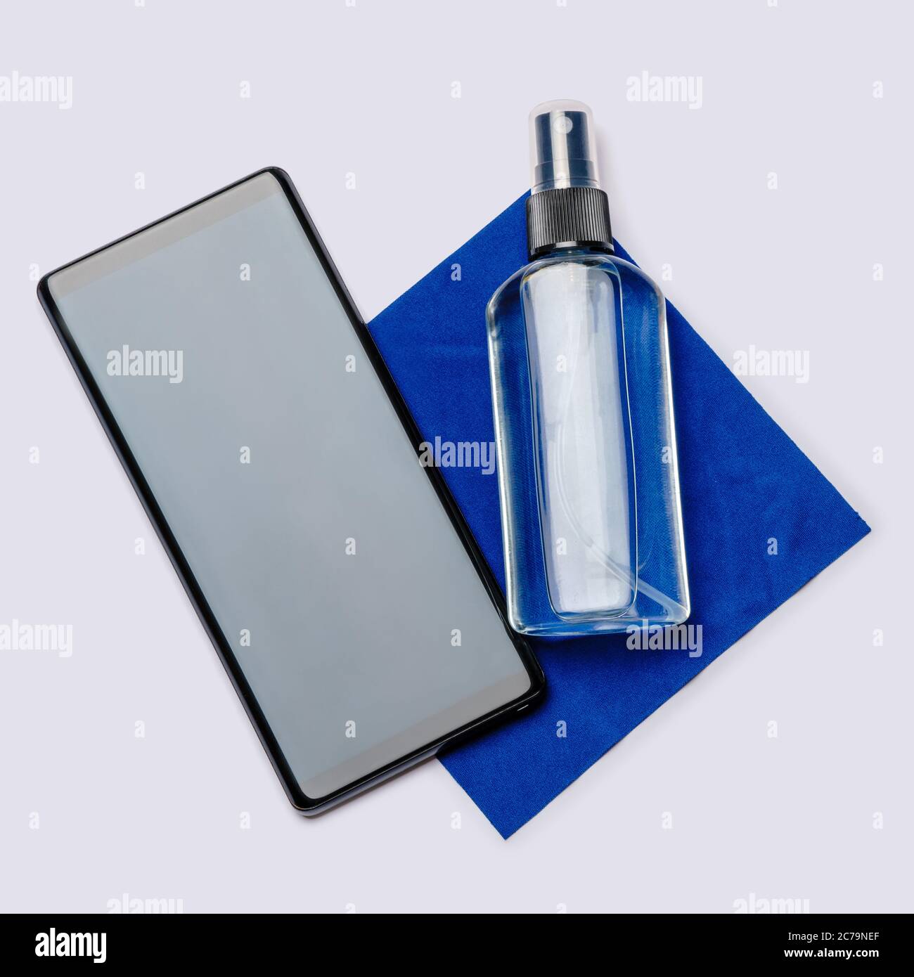 Protection or sanitation against viruses or germs - mobile phone ...