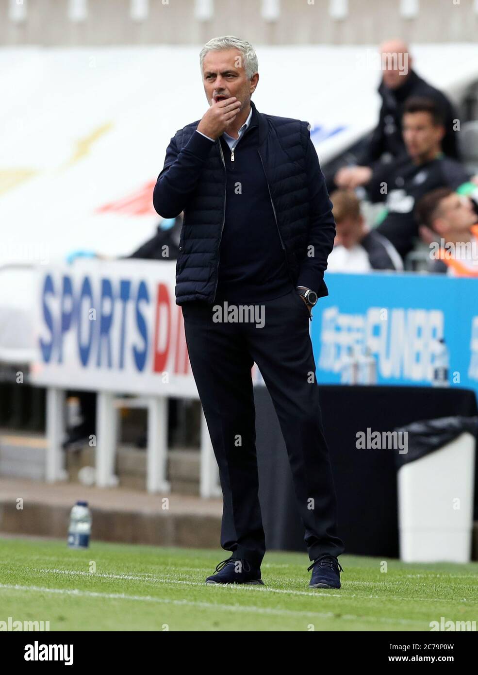 Tottenham Hotspur manager Jose Mourinho during the Premier League match ...