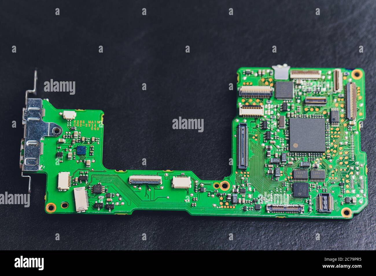Electronic boards from a compact camera DSLR Stock Photo - Alamy