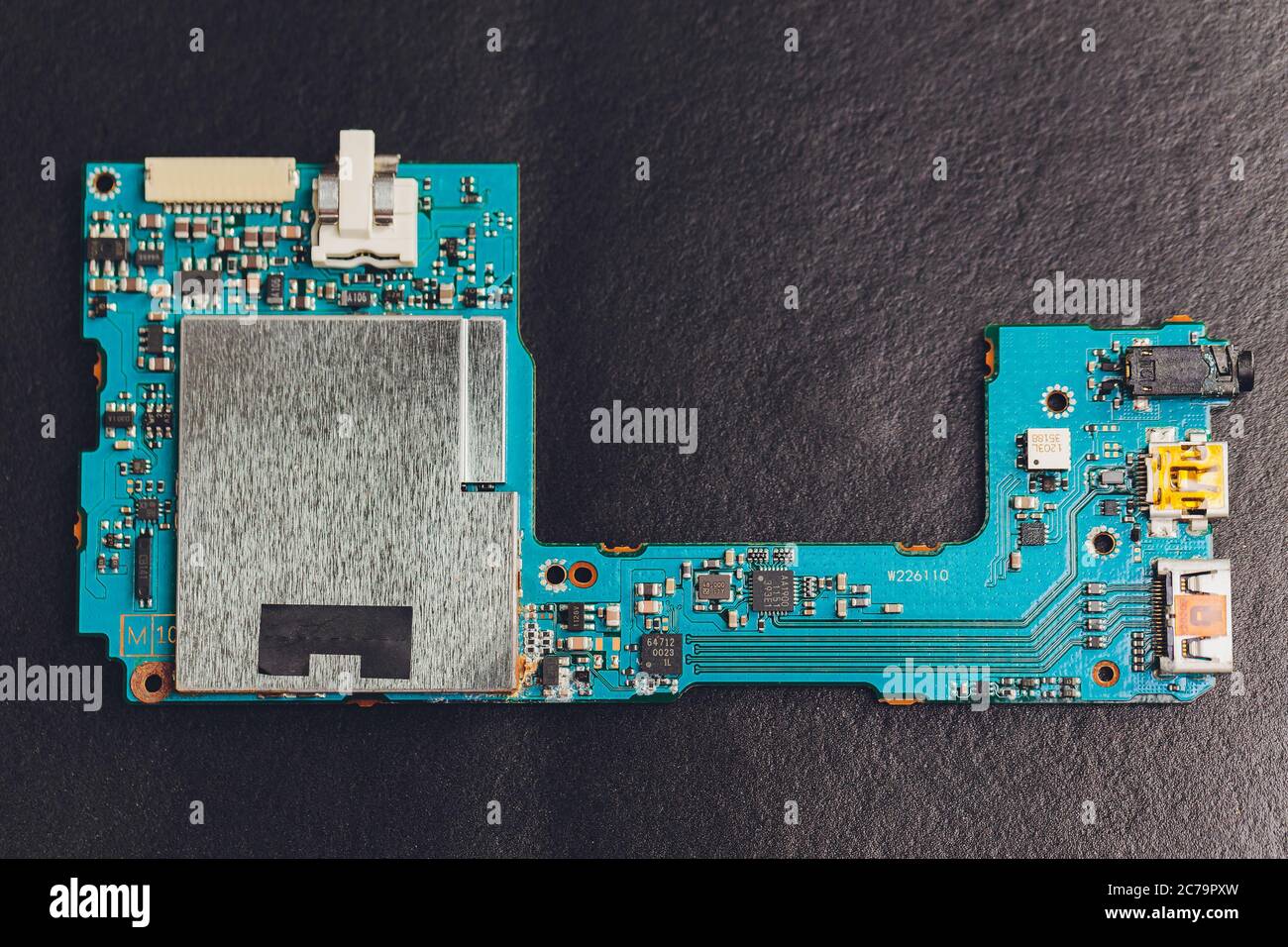 Electronic boards from a compact camera DSLR Stock Photo - Alamy