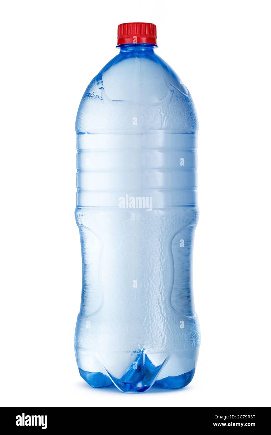 Big plastic water bottle isolated on white Stock Photo - Alamy