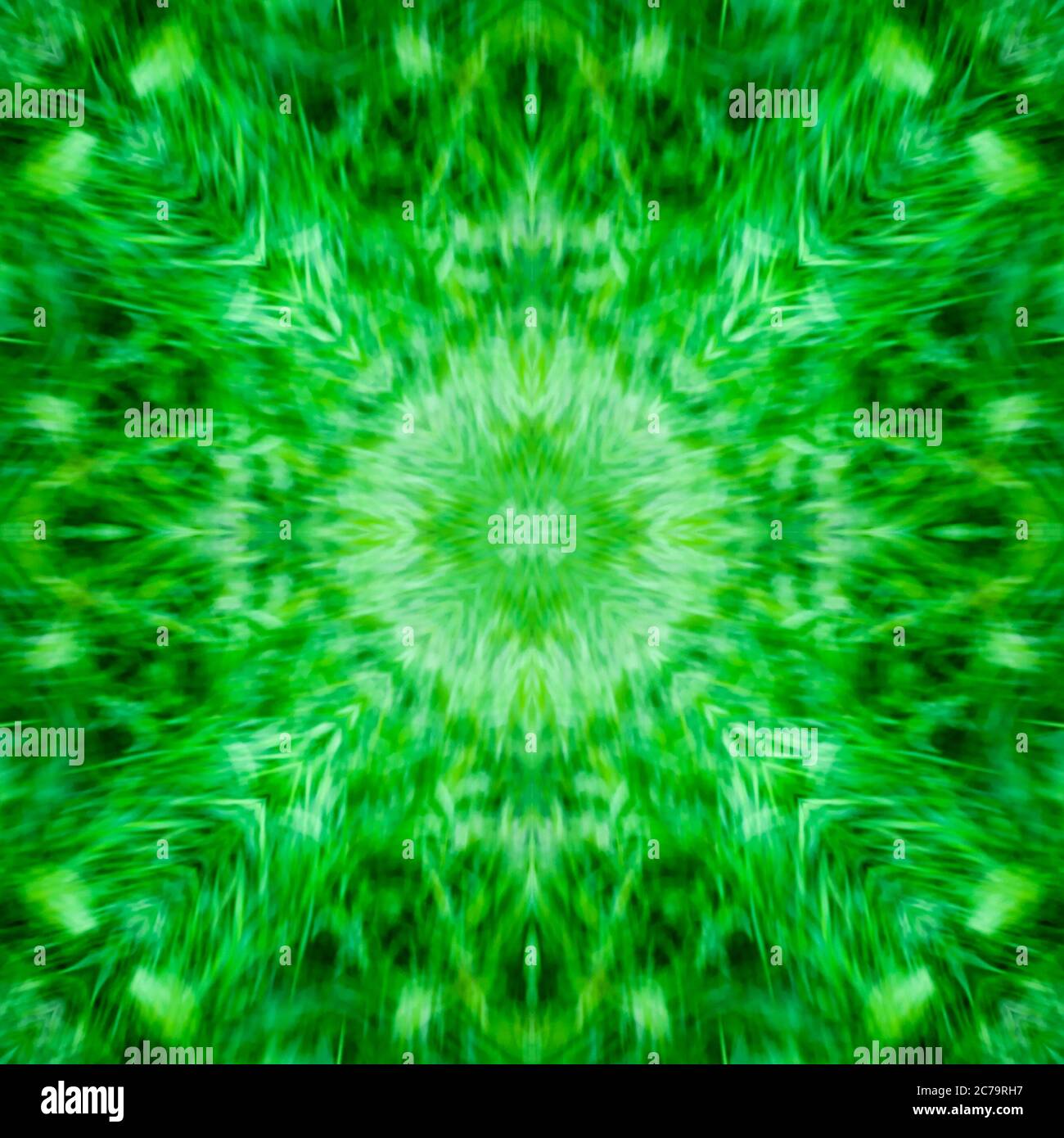 Computer graphics, illustration - a square pattern, kaleidoscope in ...