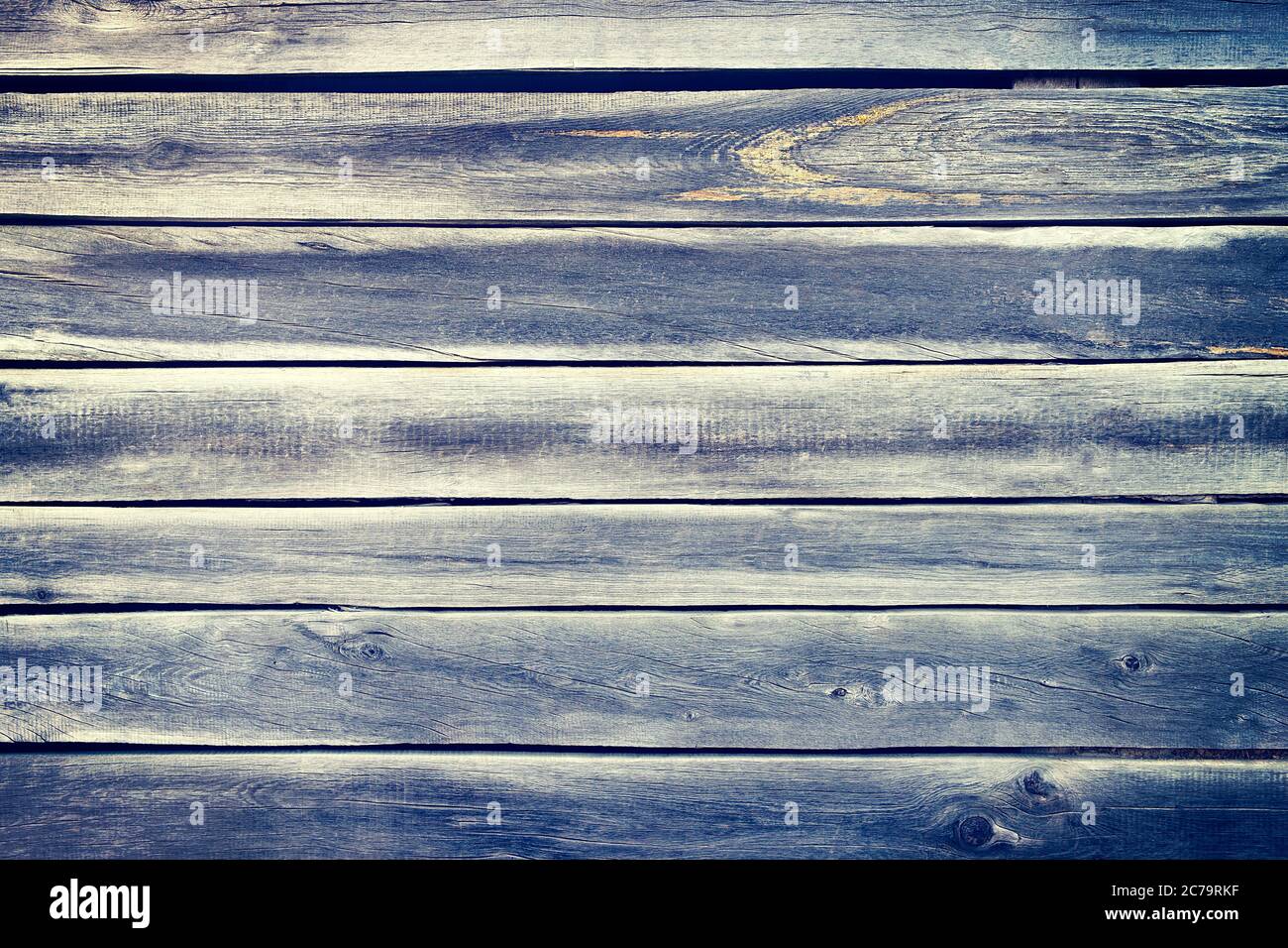 Blue gray wood plank texture surface as background Stock Photo - Alamy