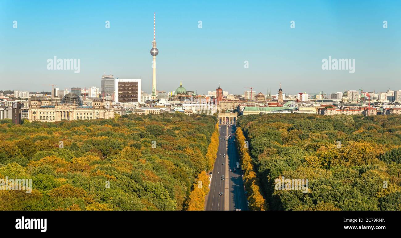 Berlin Wall Birds Eye View
