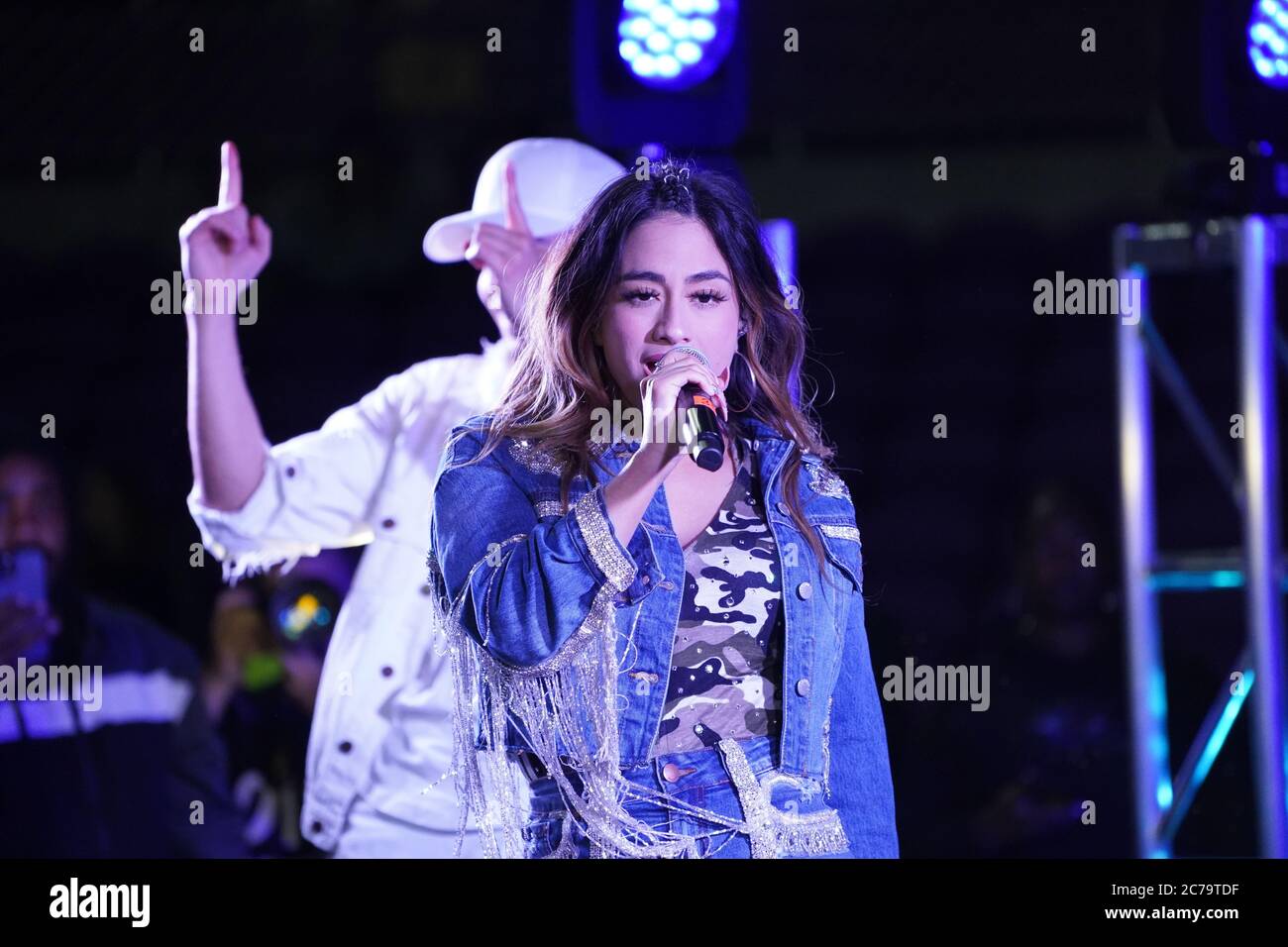 Singer Ally Brooke Post Match Concert Presented by Pepsi at Exploria ...
