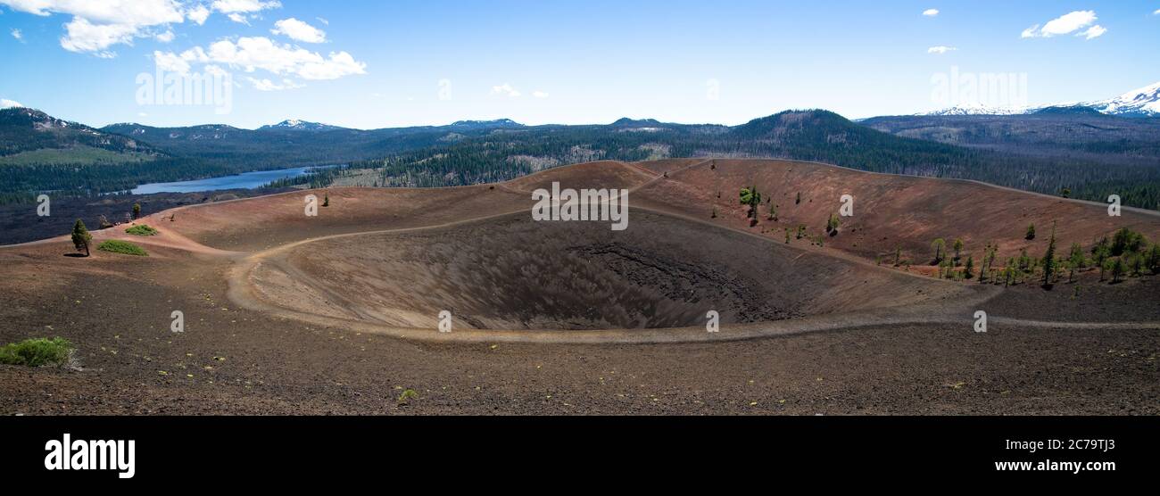Volcanic cinder cone hill hi-res stock photography and images - Alamy