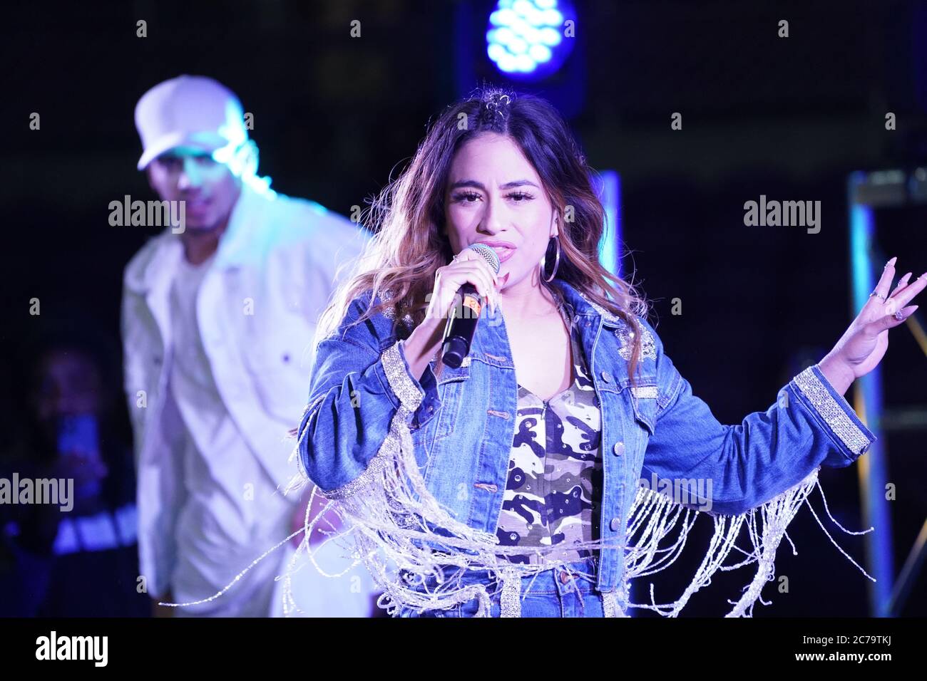 Singer Ally Brooke Post Match Concert Presented by Pepsi at Exploria ...