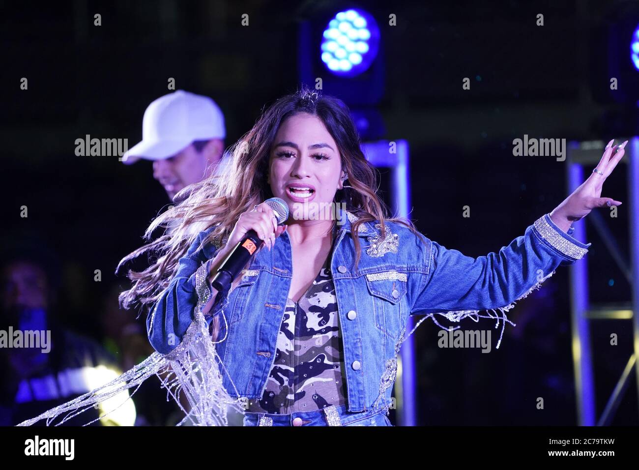 Singer Ally Brooke Post Match Concert Presented by Pepsi at Exploria ...